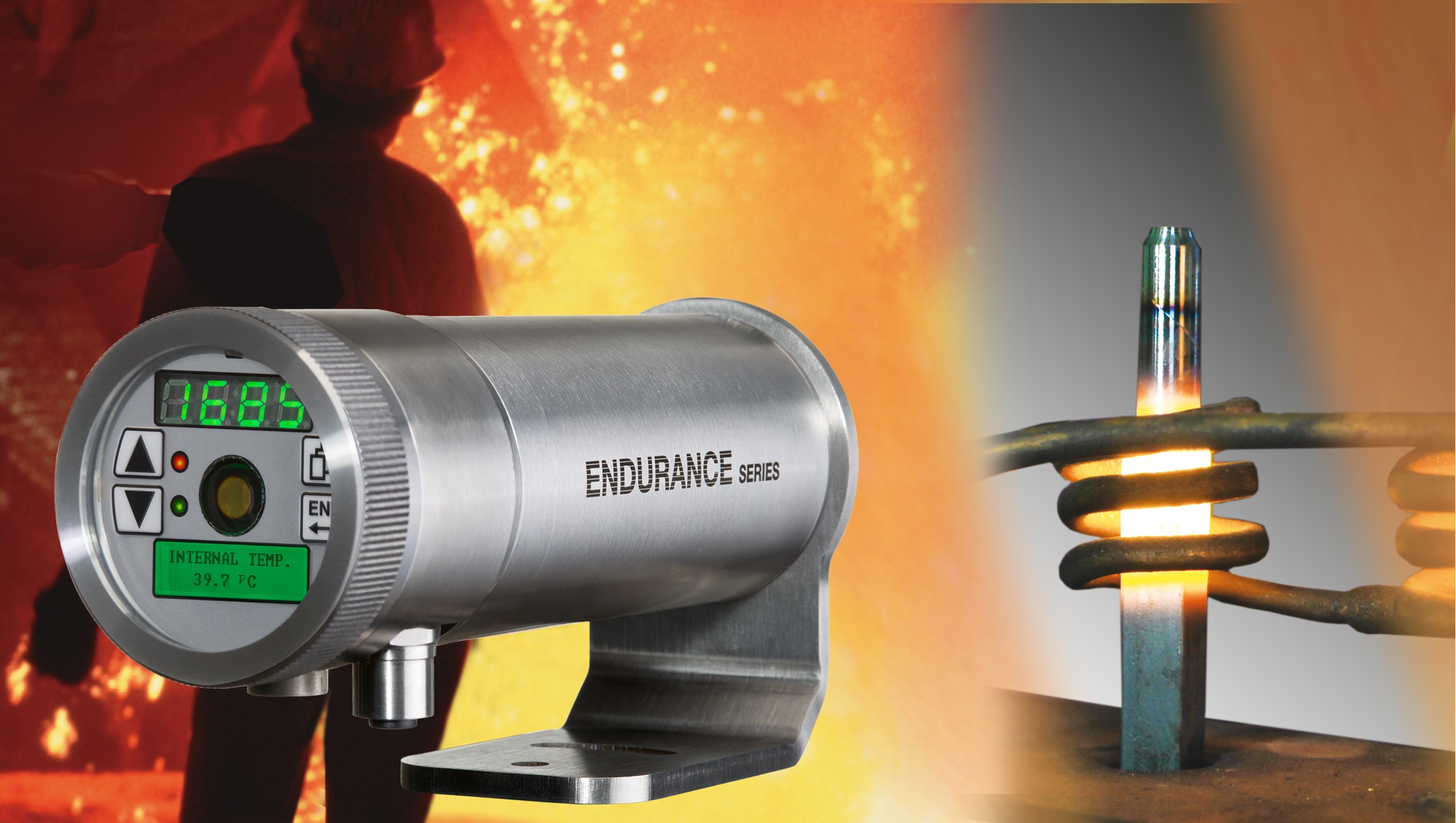 Pyrometer cooling up to 315°C - R&C Instrumentation